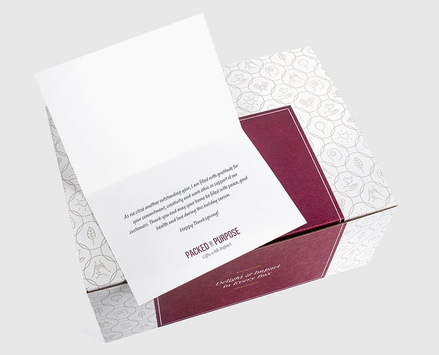 Personalizing your gift message card